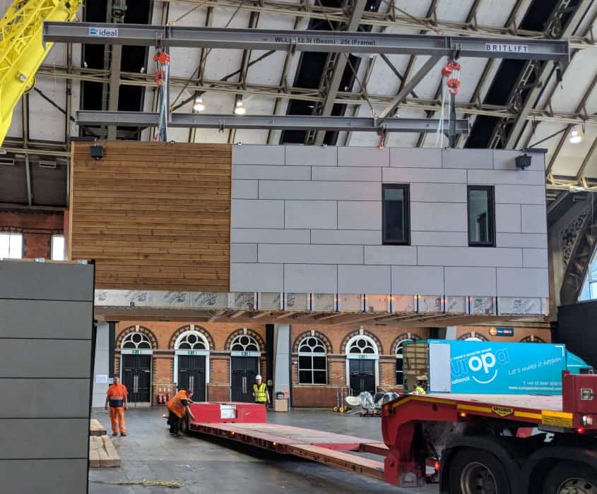 Lifting Modular Homes - Britlift: Lifting beams, spreader beams and frames